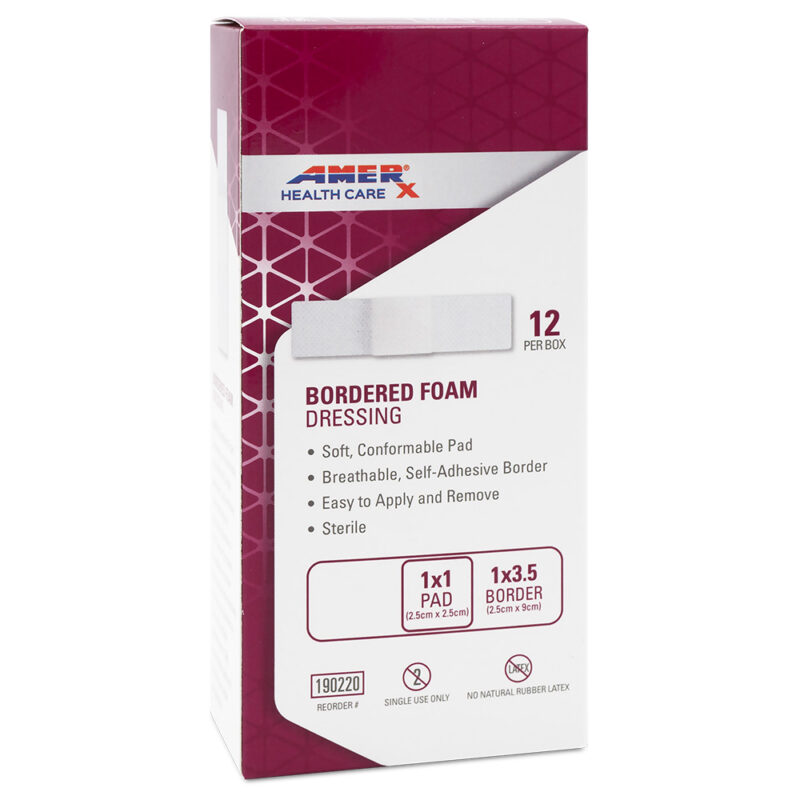 AMERX Bordered Foam Dressings - AMERXstore by AMERX Health Care